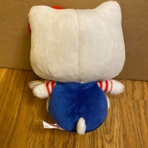 Hello Kitty | Toys | New Hello Kitty With Blue Overalls Ty Beanie Baby ...
